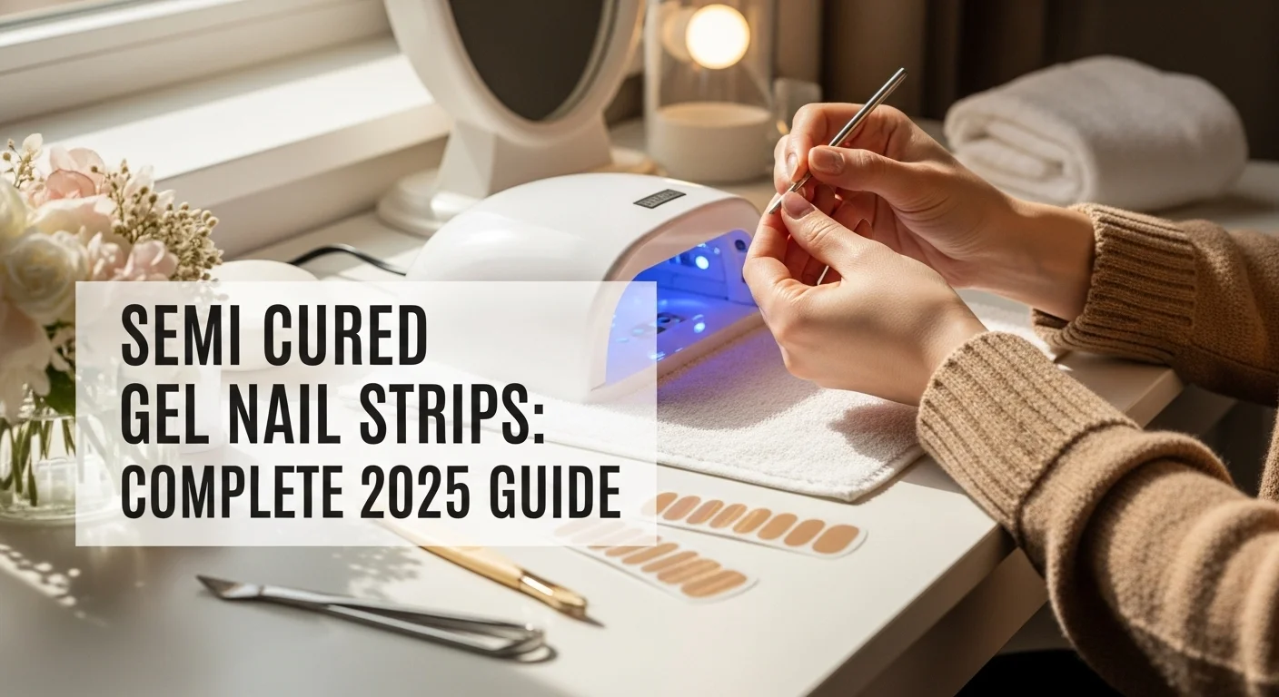 Semi Cured Gel Nail Strips: Complete 2026 Guide